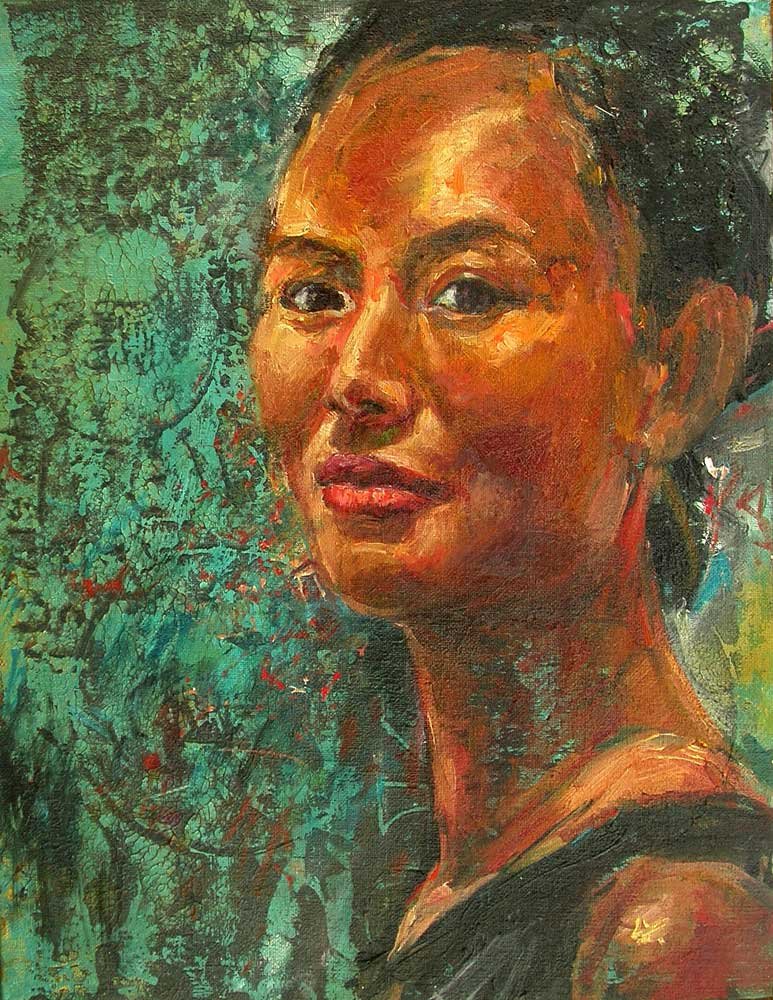 Asian Textures by Hyatt Moore - Painter