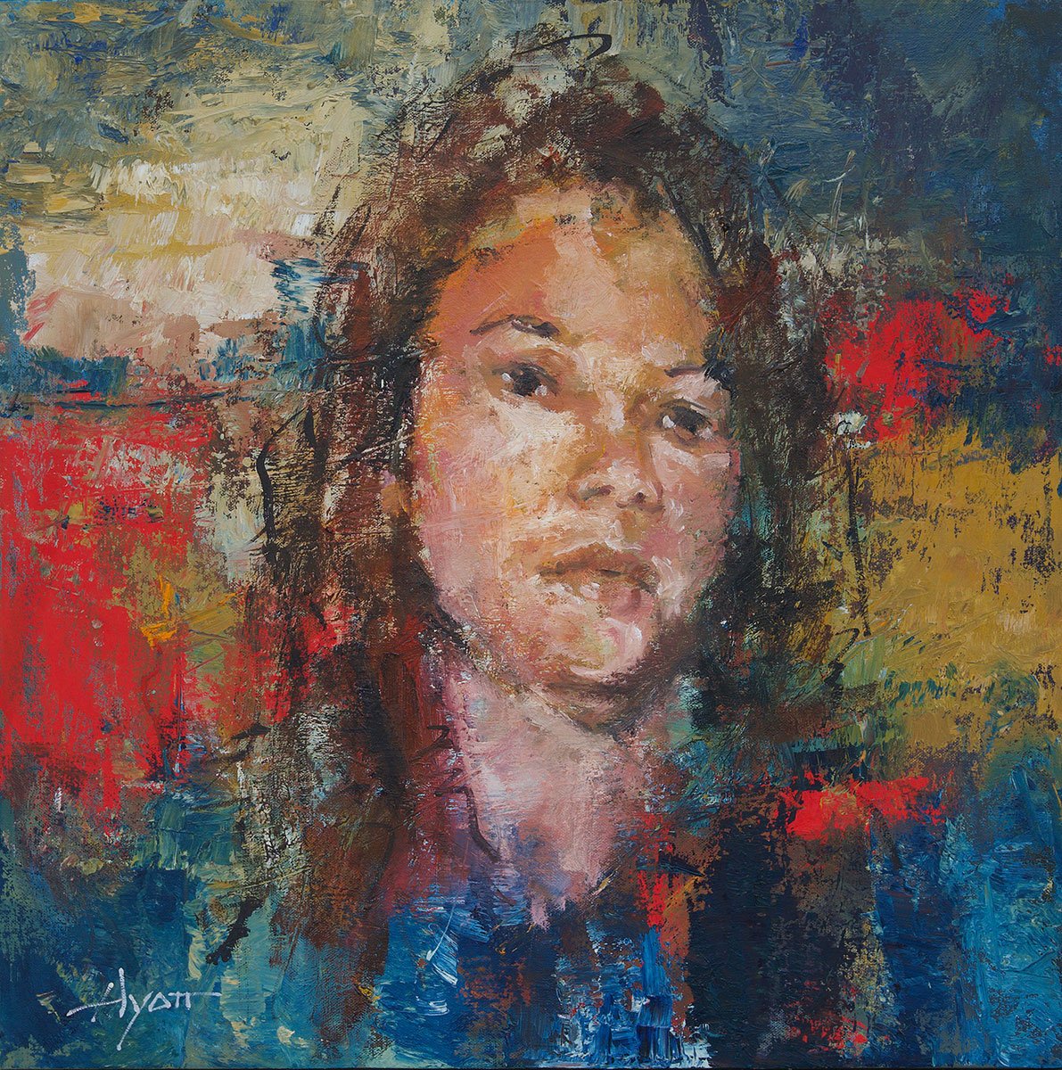 Distortion Past by Hyatt Moore - Painter