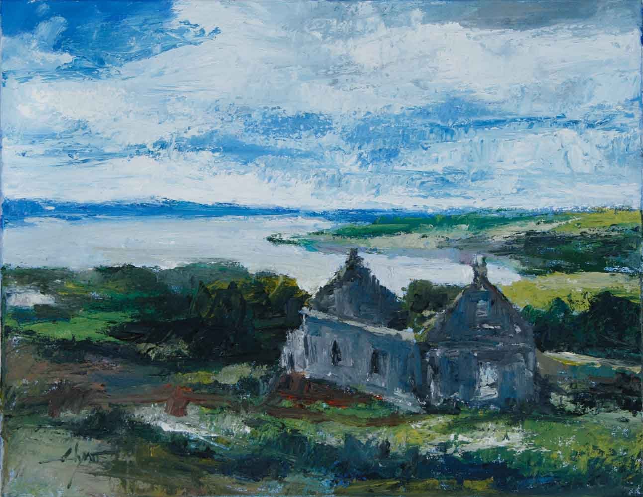 Hilton Cottage by Hyatt Moore - Painter