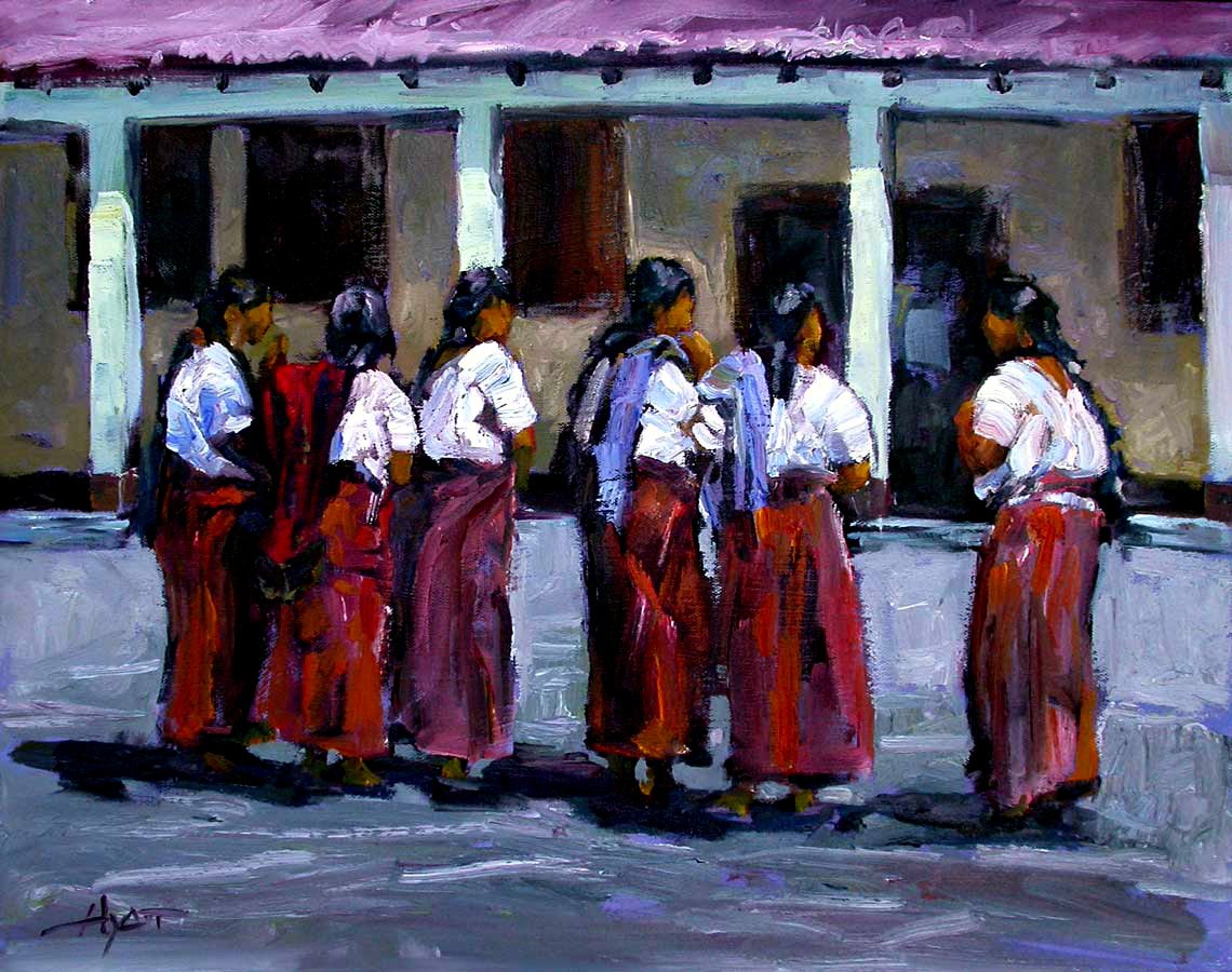 Santiago Six 2 by Hyatt Moore - Painter