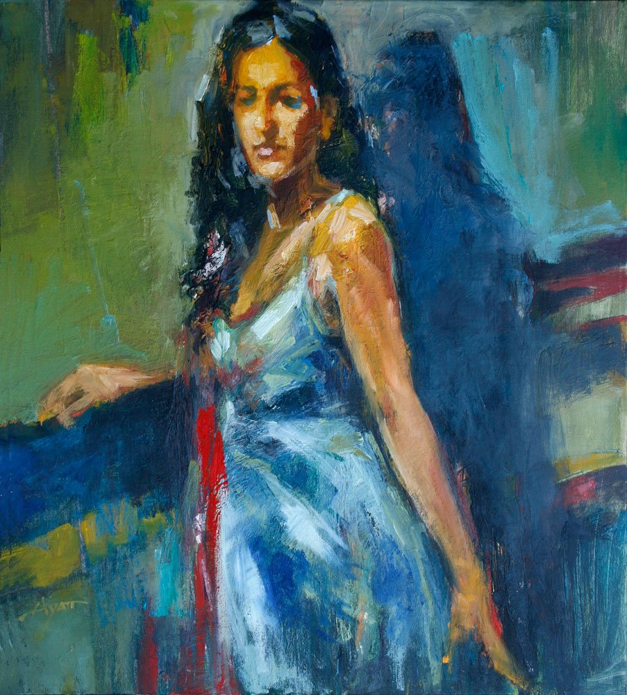 Warm Shoulder 2 by Hyatt Moore - Painter