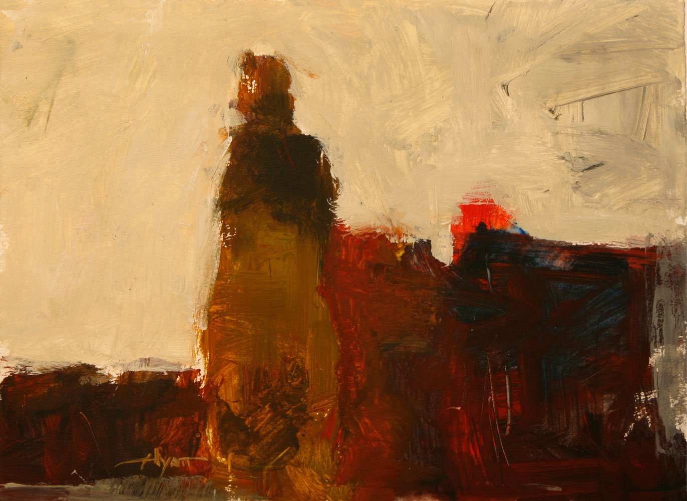 Wistful One by Hyatt Moore - Painter