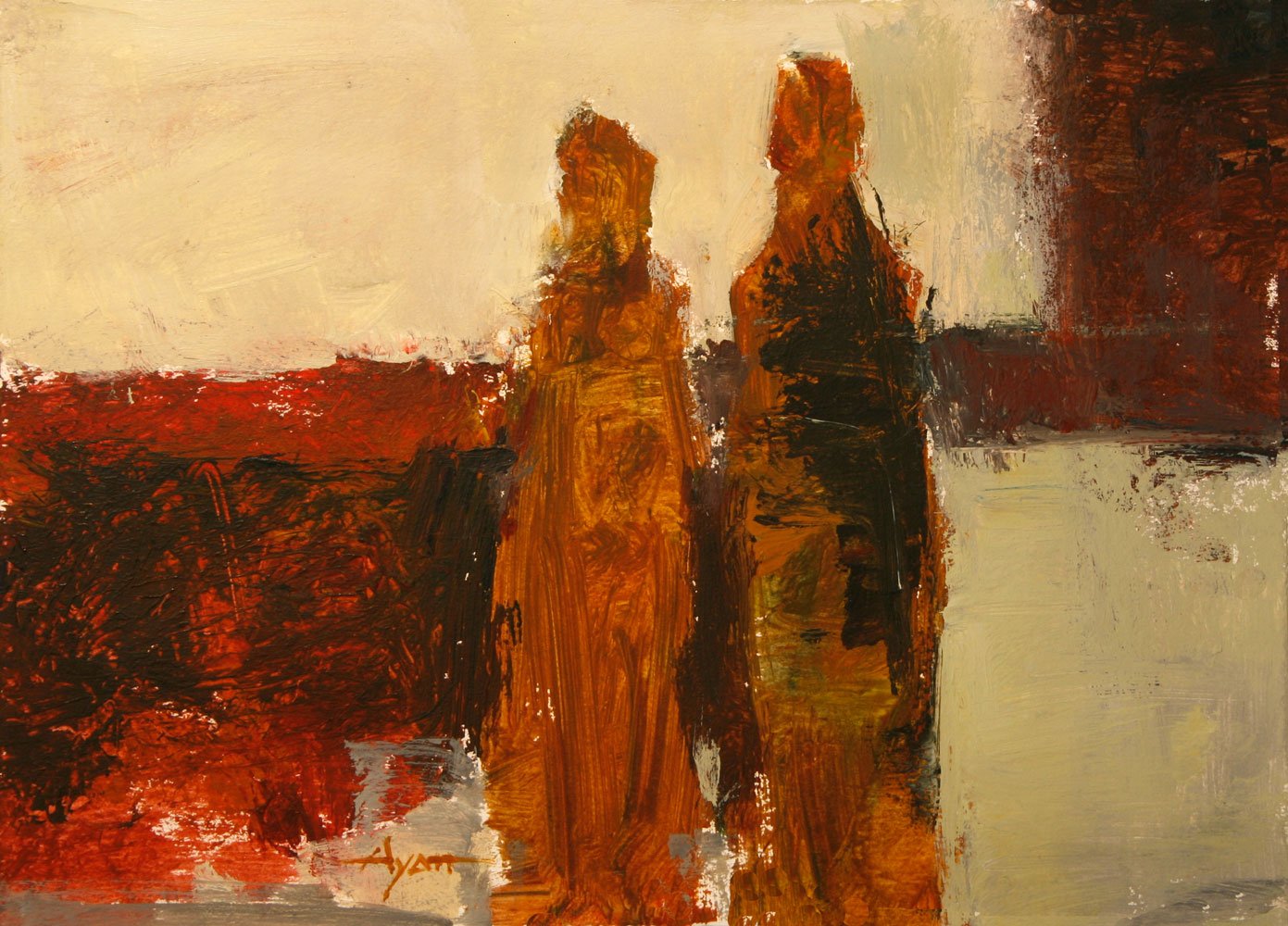 Wistful Two by Hyatt Moore - Painter